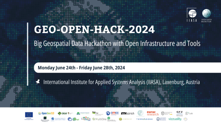 GEO-OPEN-HACK-2024: Big Geospatial Data Hackathon with Open Infrastructure and Tools – Open ...