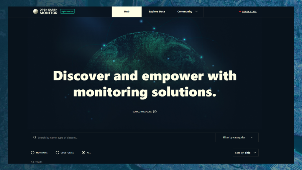 Open-Earth-Monitor project – A cyberinfrastructure to accelerate uptake ...